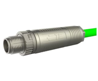 Industrial M12 X-Code Connector | TE Connectivity