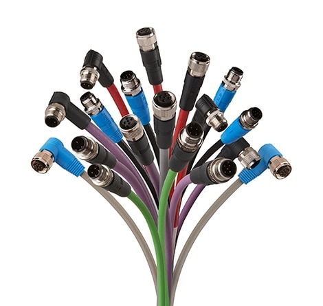 M8/M12 Cable Assembly Solutions | TE Connectivity
