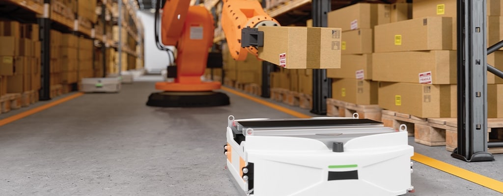 Solutions for Automated Guided Vehicles (AGVs) | TE Connectivity