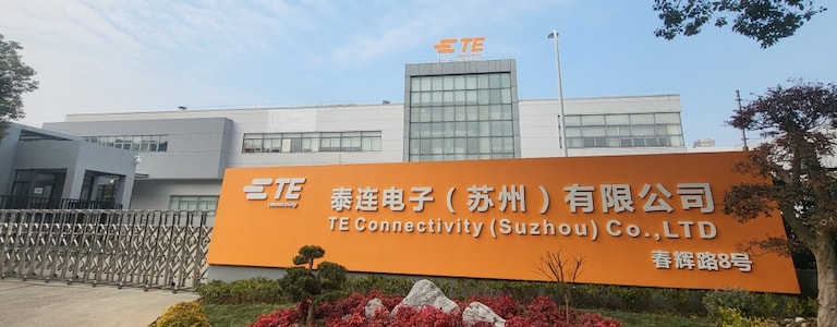 Manufacturing Site - Suzhou, China | TE Connectivity