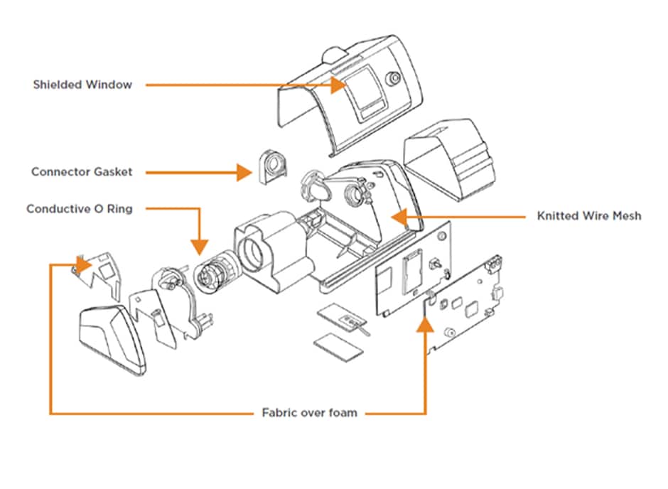 EMI Shielding Solutions for Ventilator Application | TE Connectivity